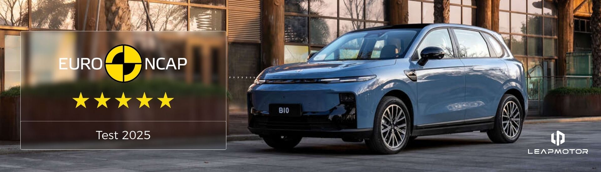Le SUV Leapmotor B10 décroche 5 étoiles à l’Euro NCAP